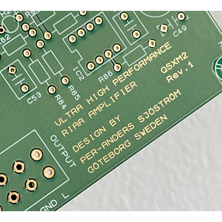 QSXM2 Ultra Extreme RIAA amplifier